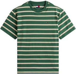 Tommy Hilfiger T-shirt droit ray&eacute; en coton
