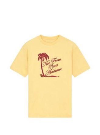 Dr&ocirc;le de Monsieur Drole De Monsieur | T-Shirt Slogan Palmiers - S