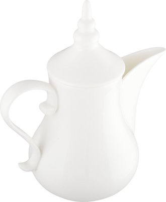 Wilmax England Wilmax WL-994040/1C Porzellan Kaffeekanne im arabischen Stil, 1000mL Kapazit&auml;t