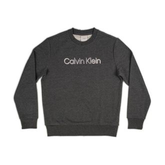 Calvin Klein Bestickte Logo Hoodies - - Sweatshirts & Hoodies - Herren - Grau - XL