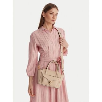 Coccinelle Handtasche Coccinelle T8A Coccinelledouble Beat E1 T8A 18 03 01 Beige