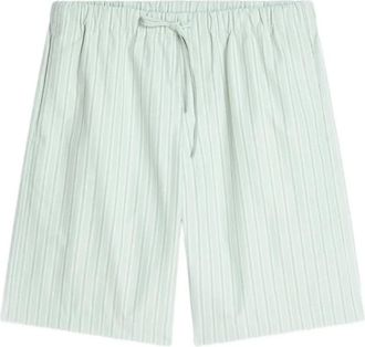 Dries Van Noten Homme, Shorts, Vert, Taille: XL Striped Drawstring Shorts
