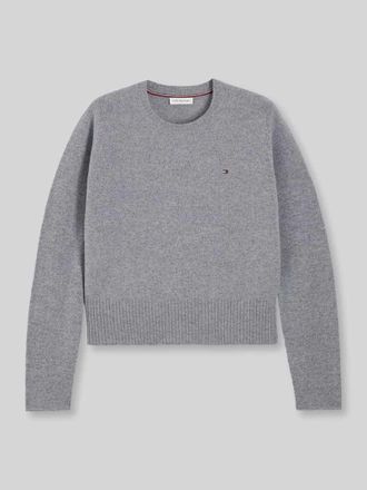 Tommy Hilfiger Slim Fit Pullover aus reiner Wolle