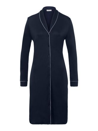 Hanro Langarm Nachthemd Natural Comfort 100cm