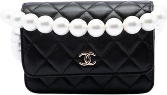 Chanel Pre-owned Mini Sac Bandouli&egrave;re Matelass&eacute; - Femme - Pre-owned - Noir - Taille: ONE Size