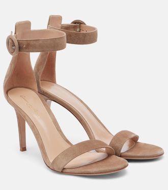 Gianvito Rossi Sandales Portofino 85 en daim