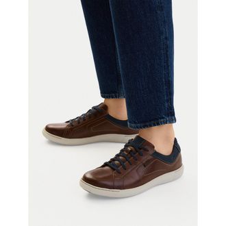 Clarks Sneakers Clarks Mapstone Lace 26176886 Braun