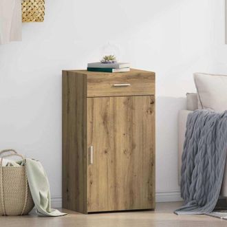 vidaXL Buffet ch&ecirc;ne artisanal 50 x 42,5 x 93 cm Bois ding&eacute;nierie vidaXL