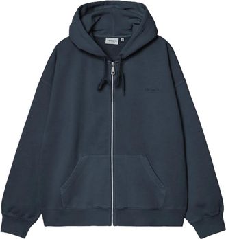 Carhartt Work in Progress Homme, Sweatshirts et sweats &agrave; capuche, Bleu, Taille: L Hooded Benton SweaT-shirt