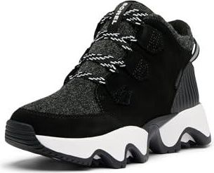 Sorel Bottes imperm&eacute;ables Kinetic Impact Caribou Plus pour femme, Noir/gris, 38 EU