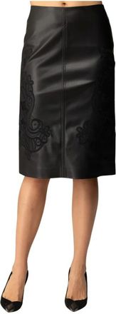 Twinset Damen, Röcke, Schwarzk, LGröße