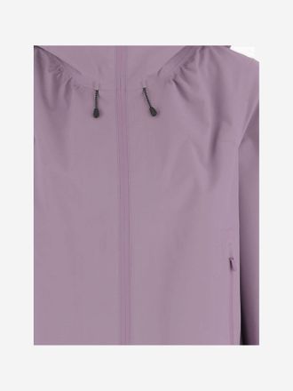 Save The Duck Womens Jacket With Hood Pink Recycled Polyester