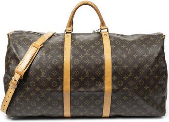 Louis Vuitton Crossbody Bags - Keepall Bandouliere 60 - Gr. unisize - in Braun - f&uuml;r Damen