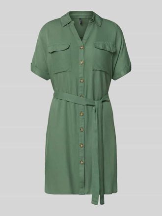 Vero Moda Flie&szlig;endes Freizeitkleid aus reiner Viskose Modell BUMPY