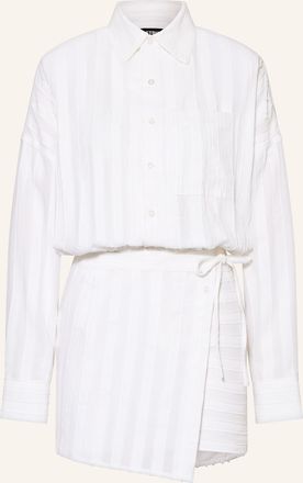 Worst Behavior Wrstbhvr Hemdblusenkleid Milay weiss
