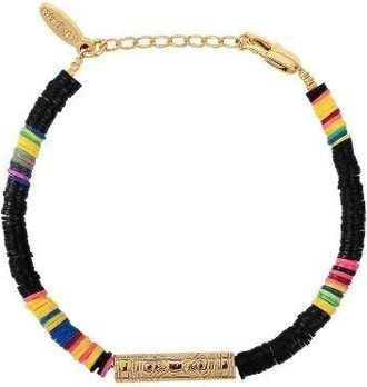 Allthemust Bracelet Disc de Vinyl Fin Tube Plaqu&eacute; Or Allthemust