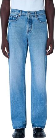 Jacquemus Homme, Jeans, Bleu, Taille: W30 Le De-N&icirc;mes Droit Jeans