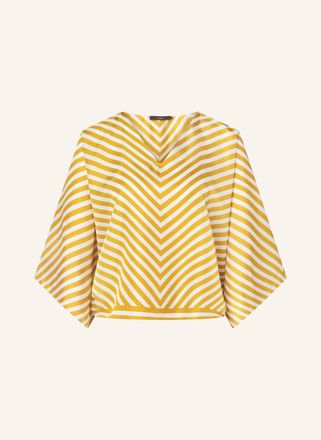 Windsor Windsor. Blusenshirt Aus Seide Mit 3/4-Arm gelb