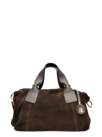 Anna Luchini Kastanienbraun Rindsledertasche