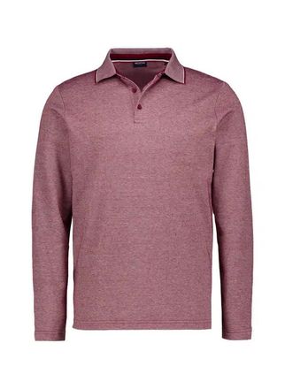 Daniel Hechter Herren Polo-Shirt rot Baumwoll-Piqu&eacute;