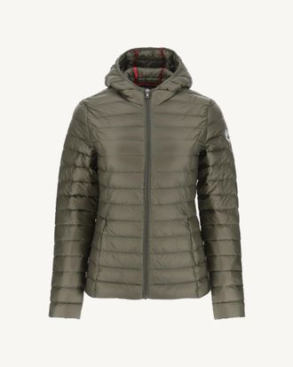 Jott Doudoune l&eacute;g&egrave;re &agrave; capuche Army Cloe - Taille XS