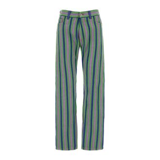 Versace Femme, Jeans, Multicolore, Taille: W26 Jean Droit Ray&eacute;