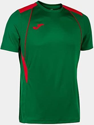 Joma T-Shirt Manches Courtes Championship VII Vert Rouge