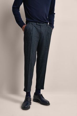 Bugatti Herren Bundfaltenhose besonders soft