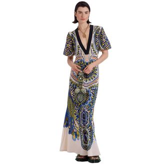 La DoubleJ Marlene Kleid - - Dresses - Damen - Mehrfarbig - XL