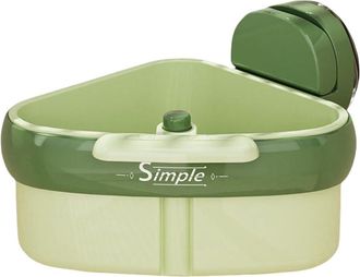 Generic Sieb f&uuml;r sp&uuml;lbecken: Eck-Sp&uuml;lbeckensieb mit Saugnapf, Abtropfsieb Sp&uuml;lbecken, Lebensmittelabfall und M&uuml;llf&auml;nger, Abflusssieb f&uuml;r die K&uuml;chensp&uuml;le, Auto