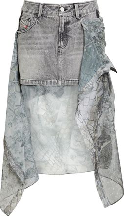 Diesel HOSEN & R&Ouml;CKE - Jeansr&ouml;cke auf YOOX.COM