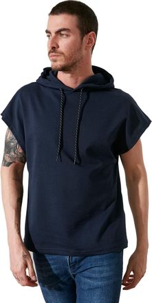 Trendyol Trendyol Sweatshirt - Beige - Oversize, Marineblau, M