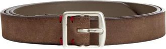 Eleventy Ceinture en Daim - Homme - Accessoires - Brun - Taille: 110 CM