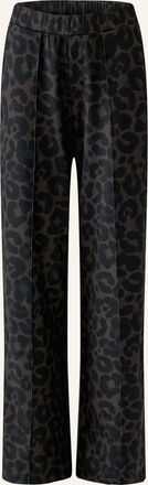 Oui Jerseyhose braun