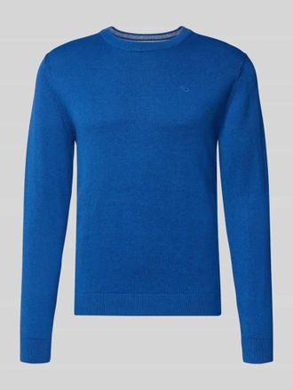 Tom Tailor Regular Fit Strickpullover aus reiner Baumwolle