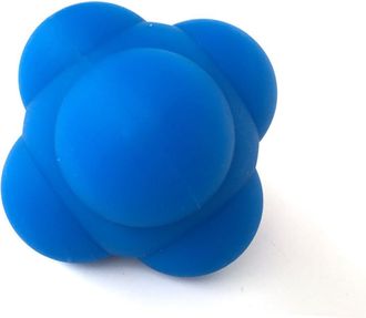 Aboofan Sechseckiger Silikon Reaktionsball Agility Trainingsball Sprungball für Hand Augen Koordination Langlebig und Vielseitig für Frauen und Männer