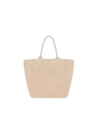 Isabel Marant Womens Tote Bag Yenky Beige Cotton Handbags Hand