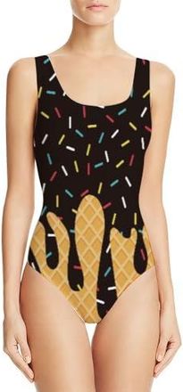 Generic Maillot De Bain Femme 1 Piece Maillot De Bain Femme Costume Respirant S&eacute;chage Rapide Monokini Printemps-&Eacute;t&eacute; - Styl&eacute; Et Confortable pour Piscine Et Pla