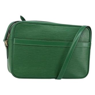 Louis Vuitton Pre-owned Leder Umh&auml;ngetasche - - Pre-owned - Damen - Gr&uuml;n - ONE SIZE