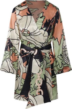 Juan de Dios Juan DE Dios, Femme, Robes, Multicolore, Taille: 36 FR Jardin Tertulia Mini Robe