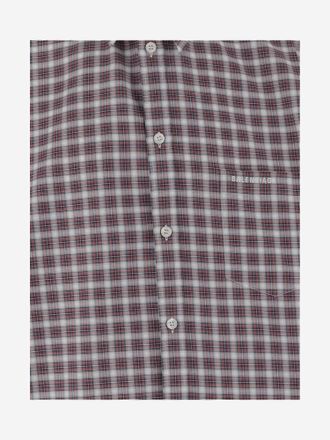 Balenciaga Mens Shirt Wrong Sleeve Cotton Multicolour