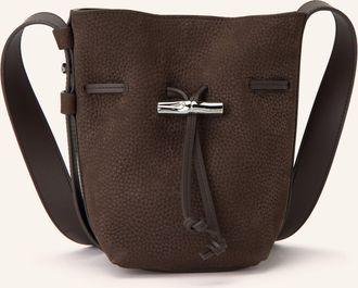 Longchamp Beuteltasche Le Roseau Small braun