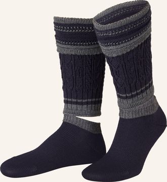 Lusana Lusana Loferl Wadlw&auml;rmer Aus Merinowolle blau