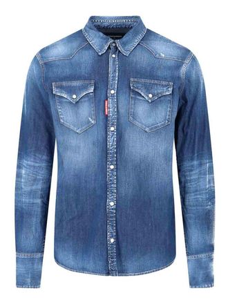 Dsquared2 Chemise - Bleu