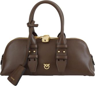 Pinko Pinko, Femme, Sacs, Brun, Taille: ONE Size Petit sac &agrave; main