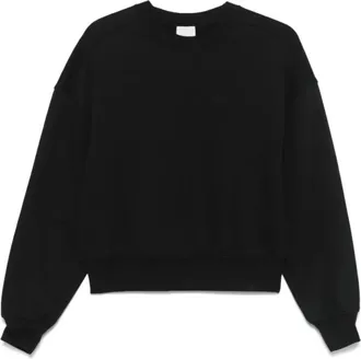 Calvin Klein Femme, Sweatshirts et sweats &agrave; capuche, Noir, Taille: 40 FR Cotton Terry SweaT-shirt