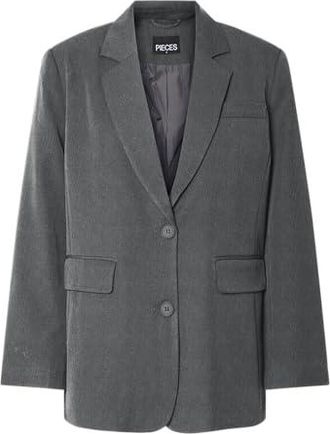 Pieces Blazer PCKAMIL Dark Grey Melange XXL Dark Grey Melange XXL
