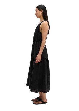 Marc O'Polo Midikleid mit &uuml;berkreuzten Tr&auml;gern