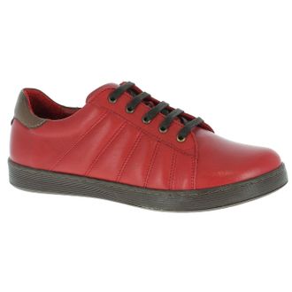Andrea Conti Damen Sneaker, Chili/Mokka, 39 EU