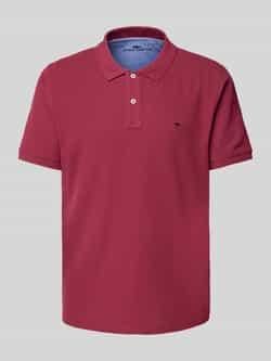 Fynch-Hatton Regular Fit Poloshirt mit Logo-Stitching